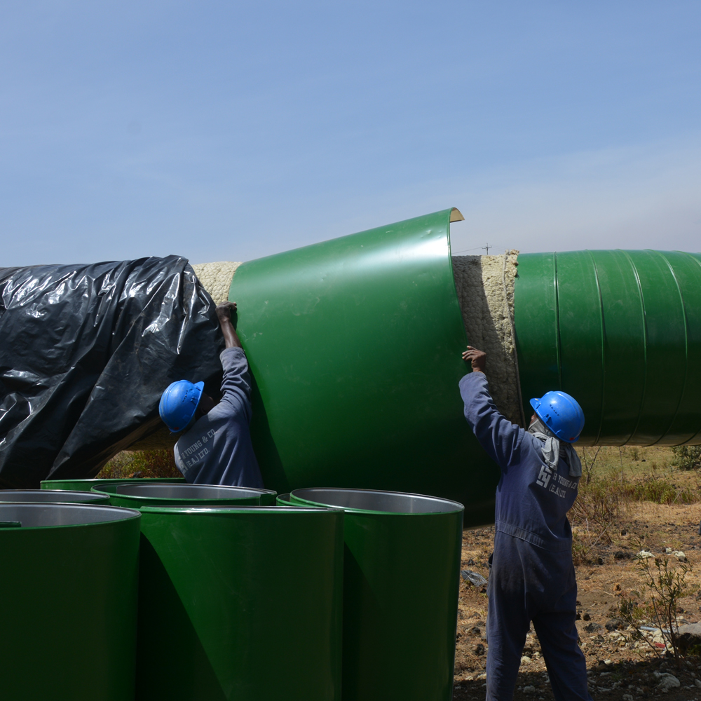 Construction for Supply & Installation of Steam Gathering System for ...