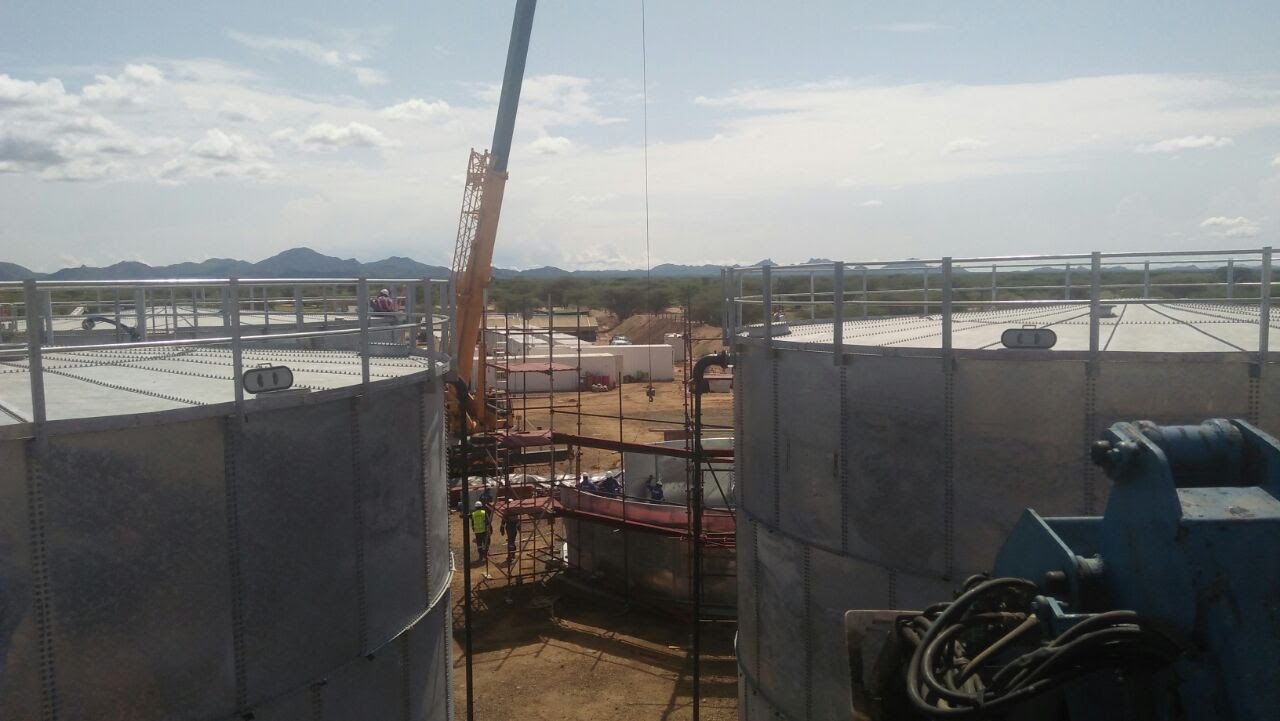 Provision of Installation of Bolted Tanks, Bitutainers and ...