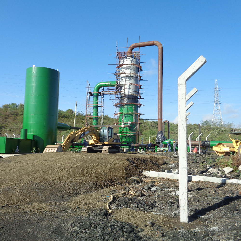 Construction for Supply & Installation of Steam Gathering System for ...